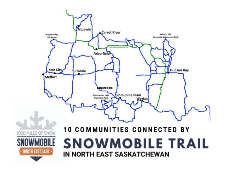 Snowmobile Trail Map | Saskatchewan Snowmobile Trails